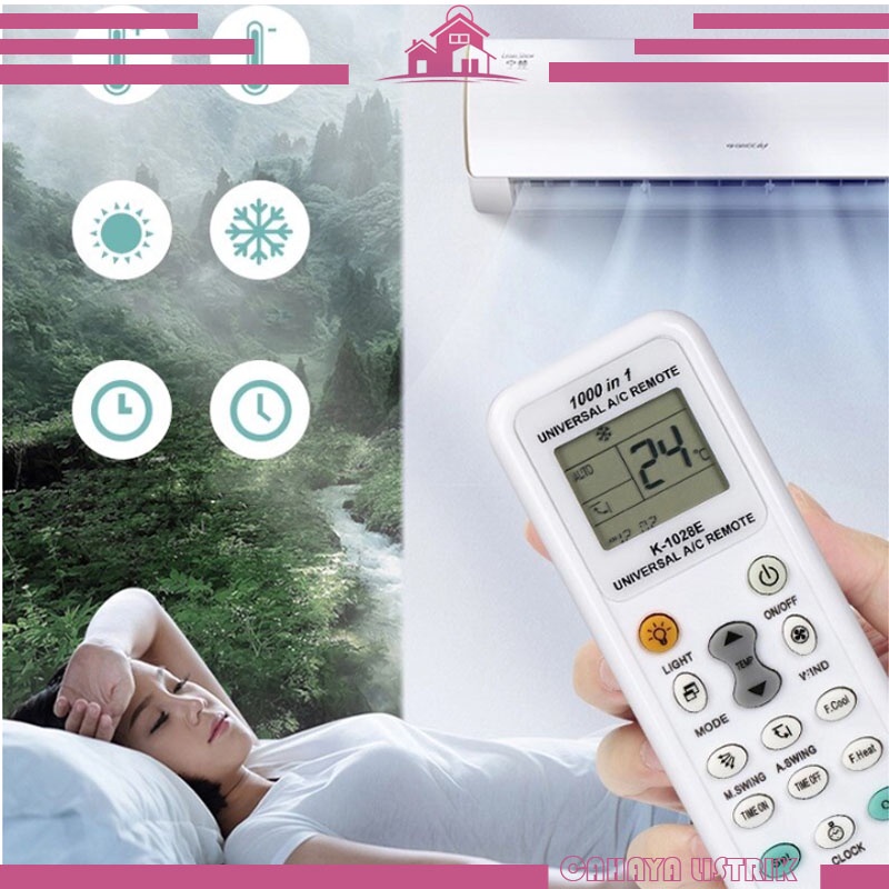 Jual Remote AC UNIVERSAL SEMUA MEREK AC/ multi remote ac, AC remote ...