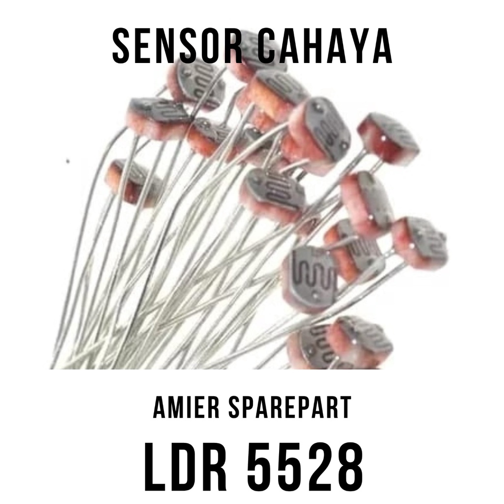 Jual RESISTOR 5528 LDR 5 MM Sensor LDR 5528 5MM | Shopee Indonesia