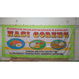 Jual spanduk nasi goreng spanduk mie goreng spanduk soto ayam spanduk ...