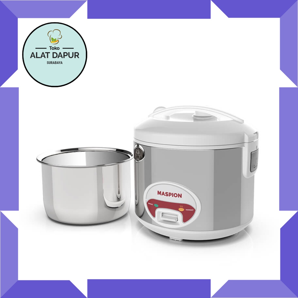 Jual Maspion Magic com Stainless 1,8 Liter MRJ 1808SS - 1808 SS Rice ...
