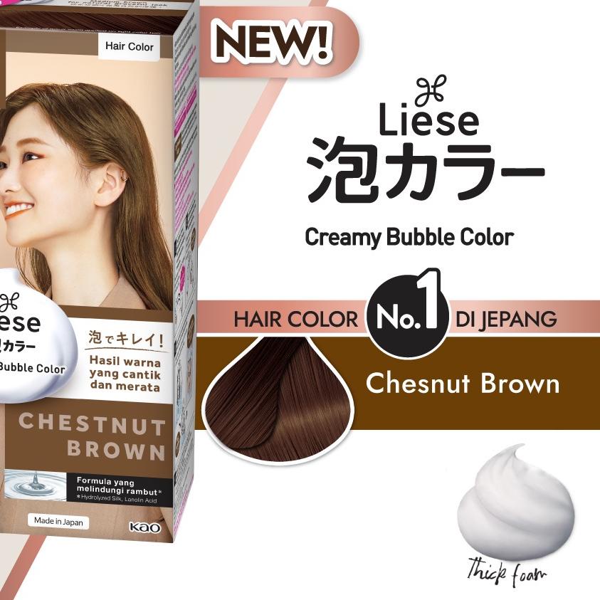 Jual Terbaru | FG2 | Liese Bubble Hair Color Foam Cat Pewarna Rambut ...