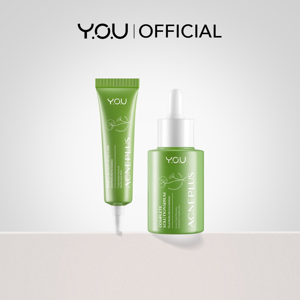 Jual YOU Acne Treatment Bundle | AcnePlus Spot Care, Anti Acne Facial ...