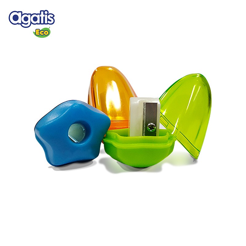 Jual Asaba Stationery - Rautan Pensil Agatis Star Warna Warni | Shopee ...