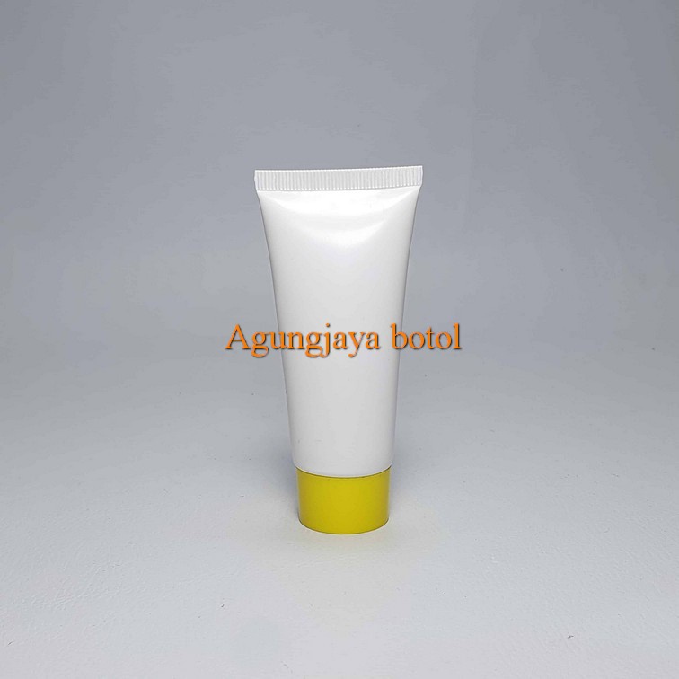 Jual Tube Cream 40 Gr Putih Tutup Ulir Flat / Tube Plastik / Tube ...