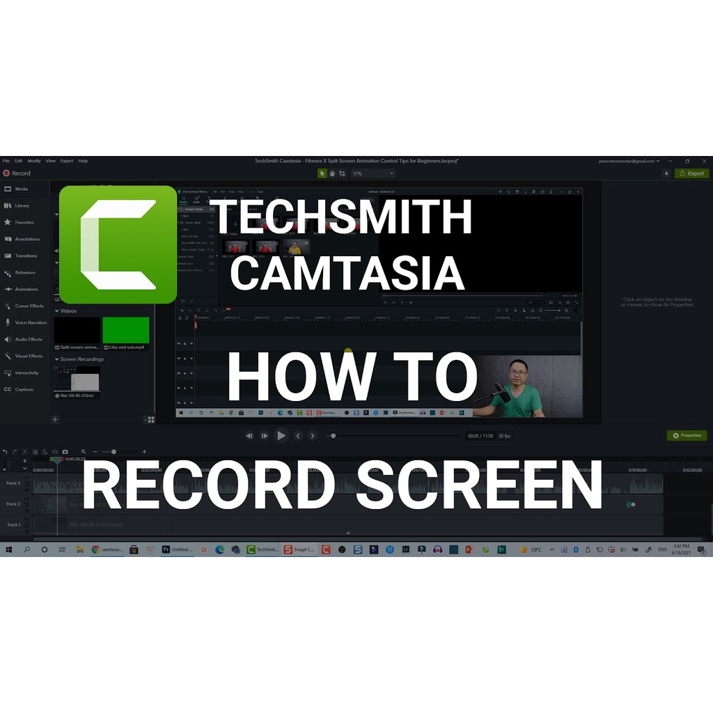 Jual Camtasia 2023 and Screen Recording || Masterclass | Shopee Indonesia