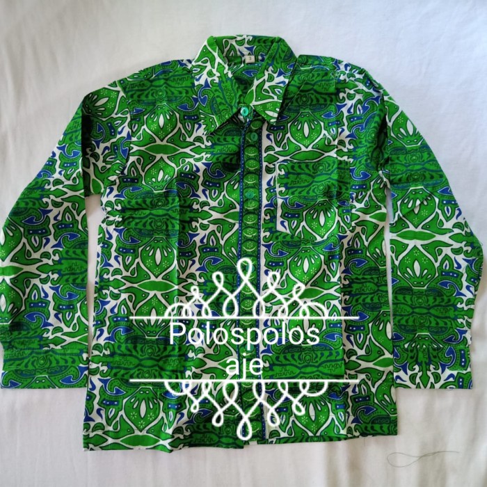 Jual Batik Batik Al Azhar Sd Lengan Panjang | Shopee Indonesia