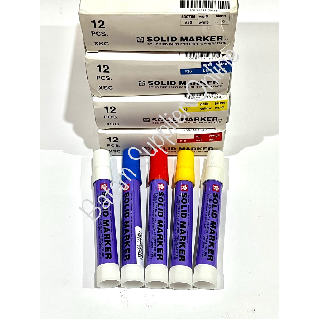 Jual Solid Marker Sakura Spidol Marking Sakura | Shopee Indonesia