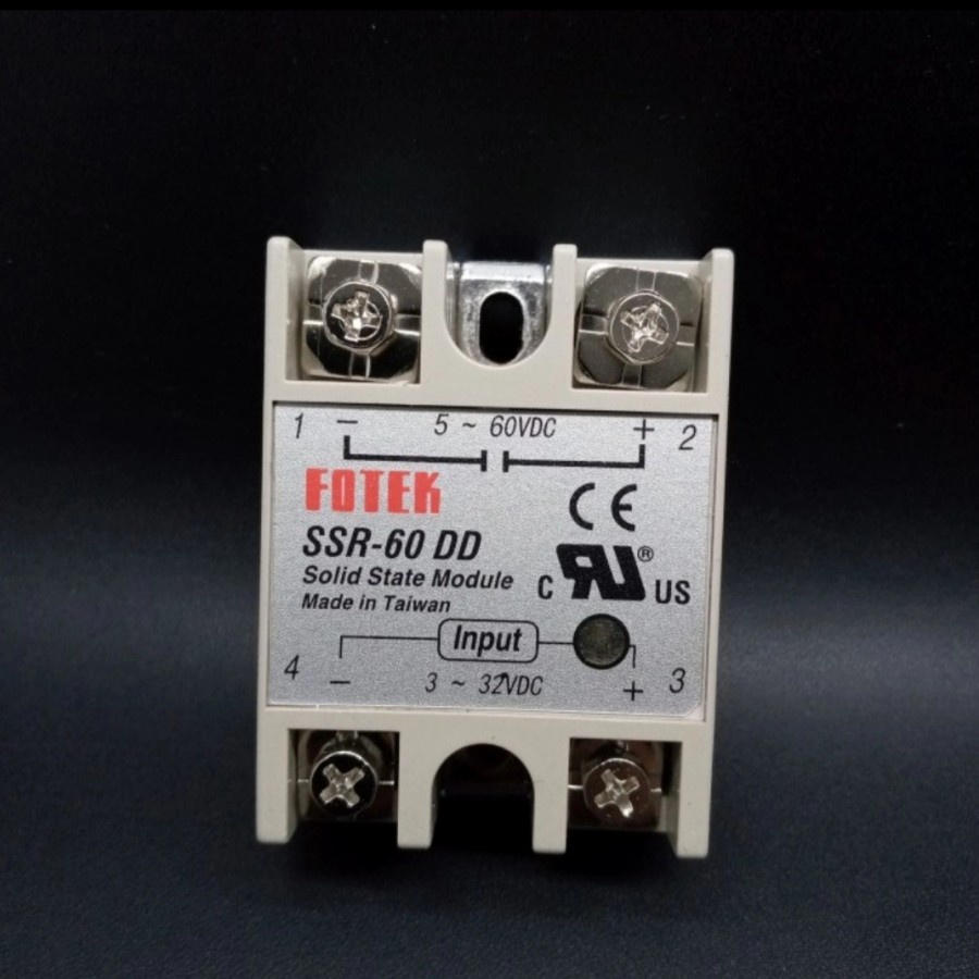 Jual Solid State Relay Fotek SSR-60 DD / SSR 60DD 60 Amper | Shopee Indonesia