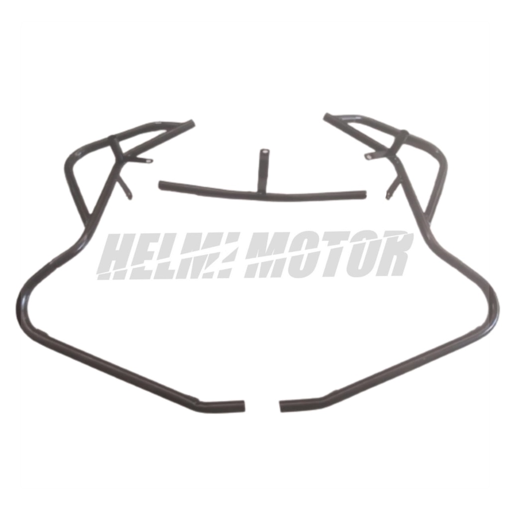 Jual HM-CRASH BAR MIO GEAR TUBULAR PELINDUNG BODY SAMPING YAMAHA MIO ...