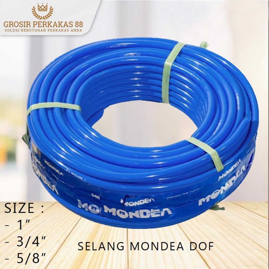 Jual Selang Air Elastis 5 8 3 4 1 Cuci Motor Taman Mondea Biru Dof Per