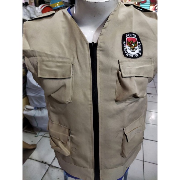 Jual rompi pps cream#rompi pps pemilu 2024 | Shopee Indonesia