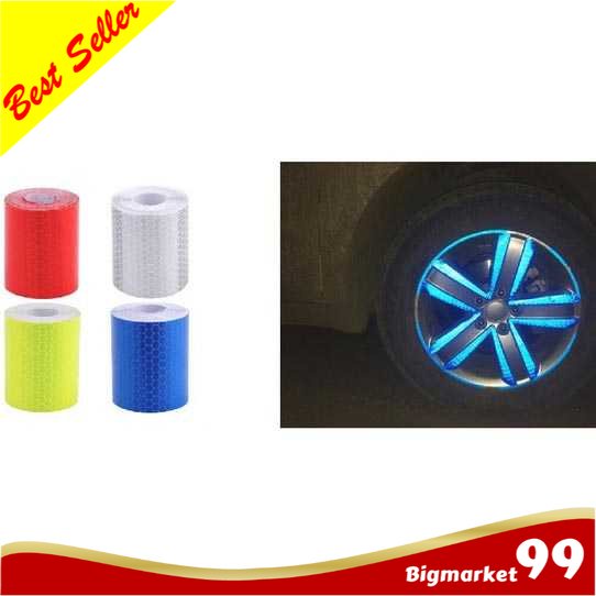 Jual Stiker Reflektif Mobil Motor Motif Sarang Lebah Sticker Pemantul ...