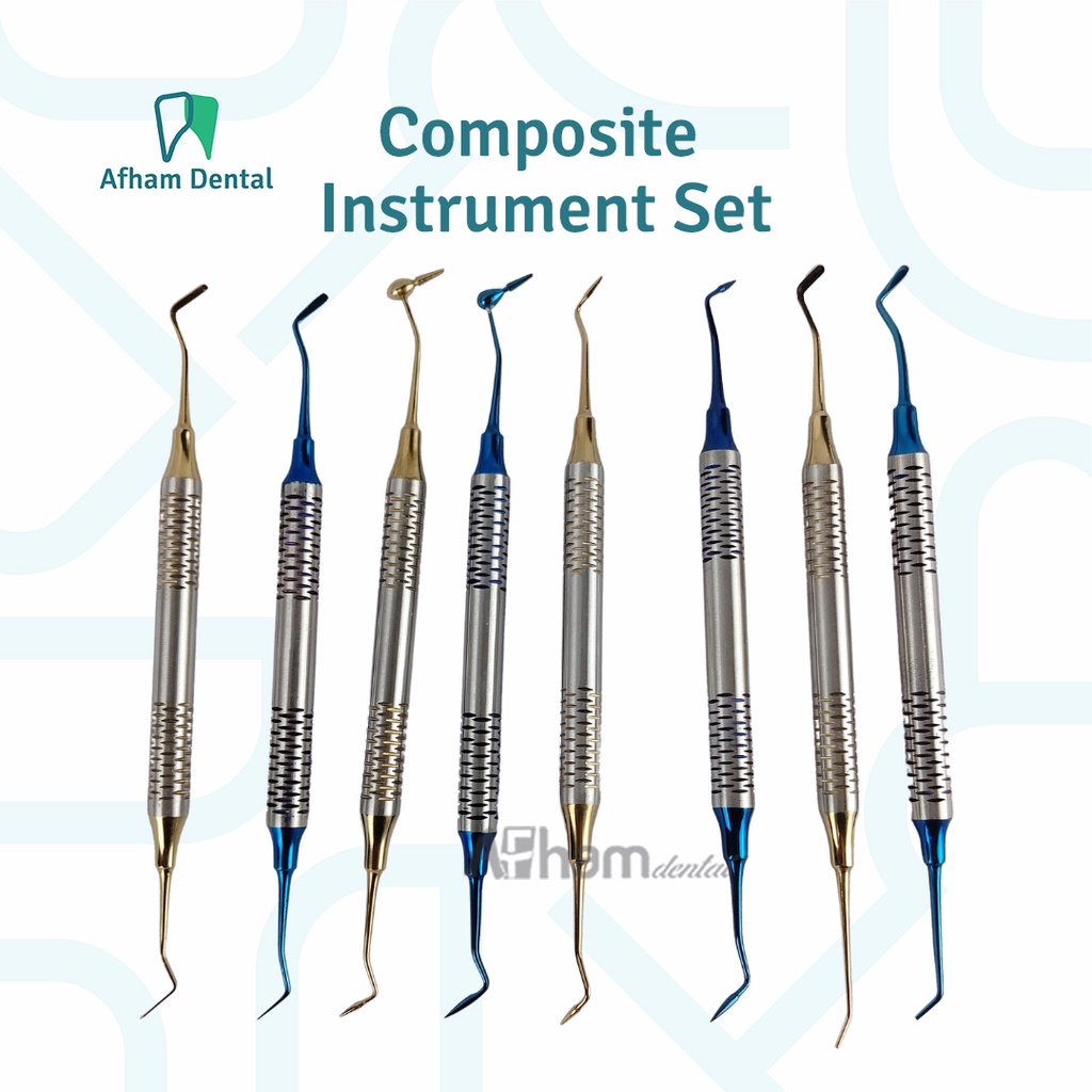Jual DENTAL INSTRUMENT SET TEFLON PLASTIS / PLASTIK / PLASTIC FILLING ...