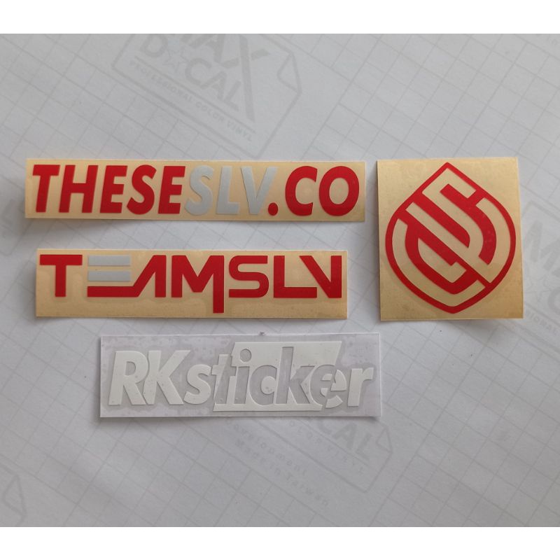 Jual Sticker Pack TEAMSLV isi 3 pcs | Shopee Indonesia