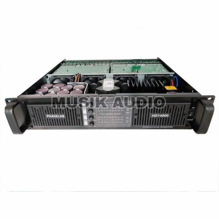 Jual power Amplifier Phaselab HD14000 HD 14000 ORIGINAL 2 channel ...