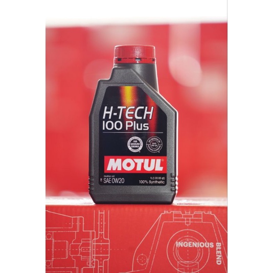 Jual MOTUL OLI MOBIL H-TECH 100 PLUS 0W-20 1L ORIGINAL | Shopee Indonesia