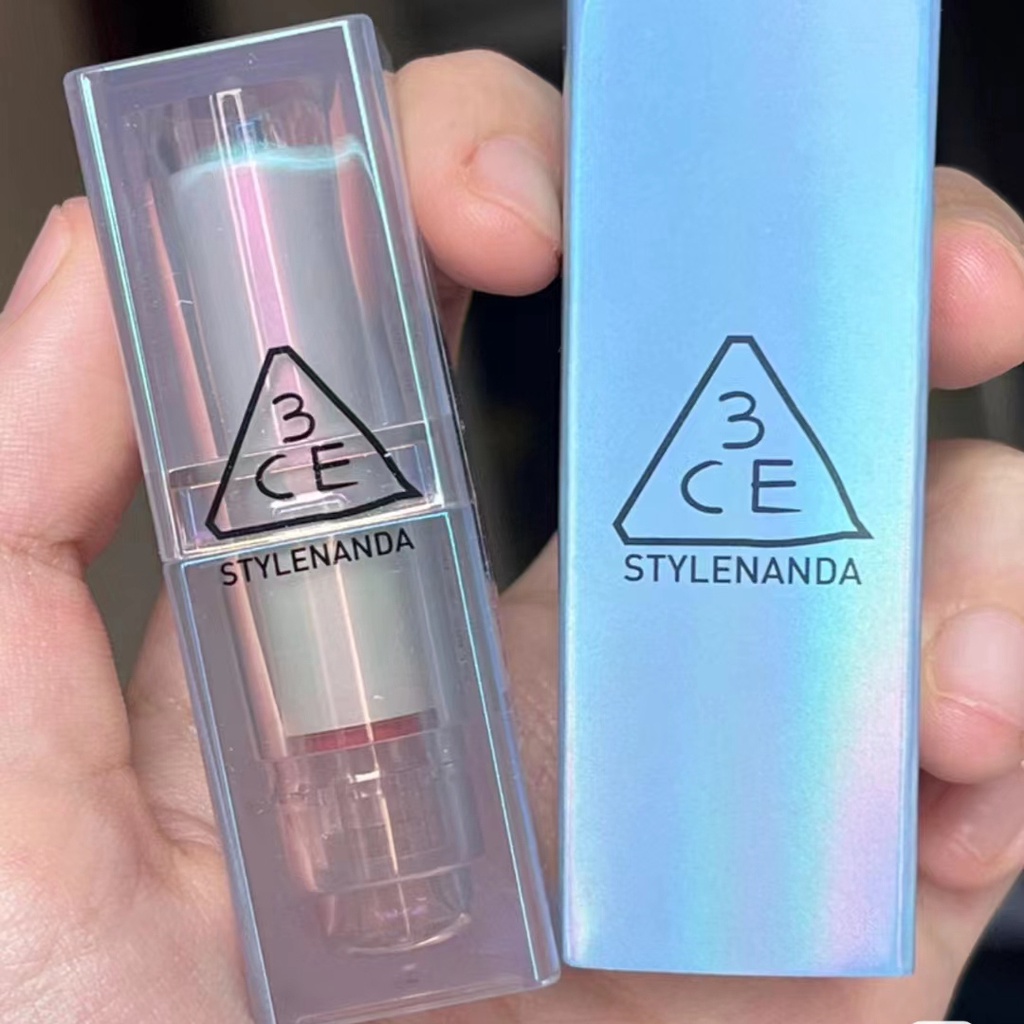 Jual 3CE Lipstick·Soft Matte Lipstick 3.5g New Ice Blue Tube Laser ...