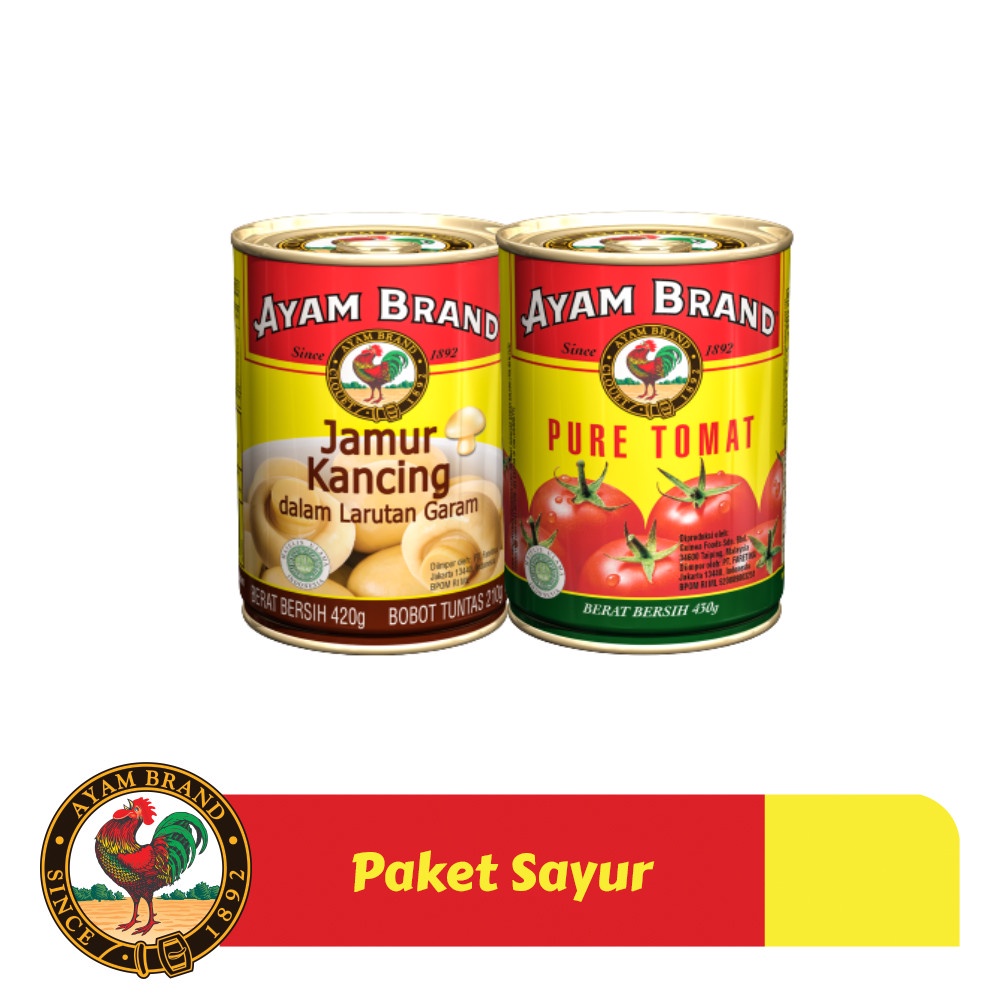 Jual Ayam Brand - Paket Sayur Kaleng Besar | Shopee Indonesia