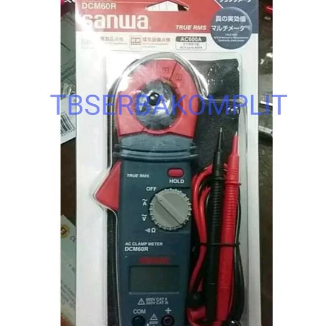 Jual Sanwa DCM 60 R Tang amper AC true RMS DCM60R digital clamp meters clam sumberh11 Ayo Order ...