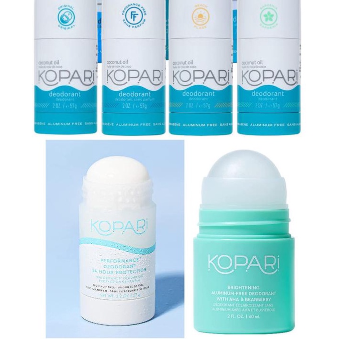 Jual Kopari Coconut Deodorant Fullsize 56gr 56 gram | Shopee Indonesia