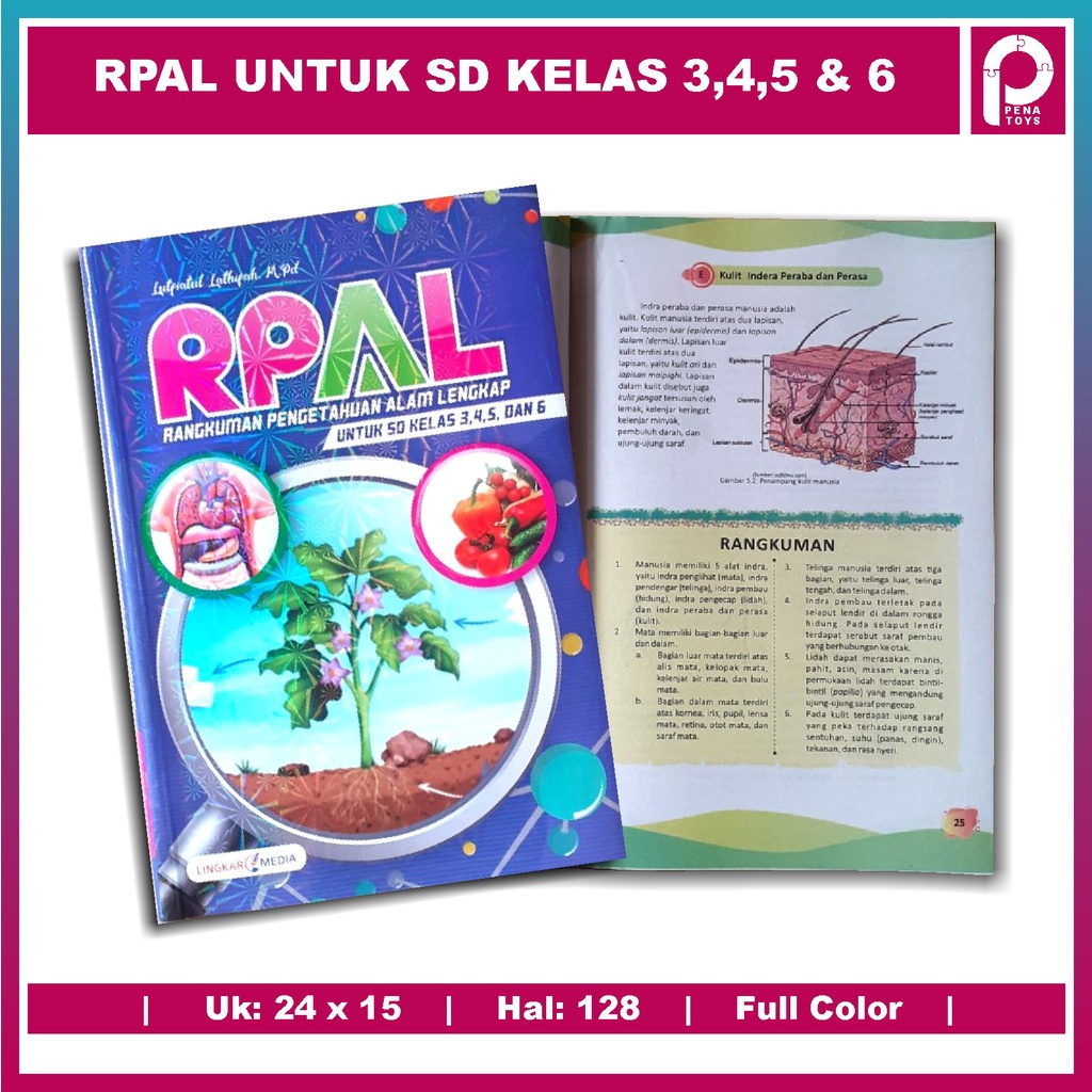 Jual BUKU SD - RANGKUMAN PENGETAHUAN ALAM LENGKAP (RPAL) - LM | Shopee ...