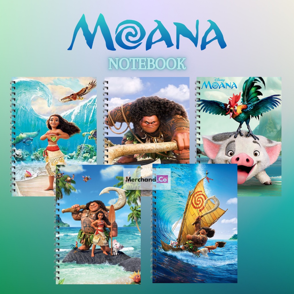Jual A5 / notebook moana / notebook / moana / buku tulis moana / film ...