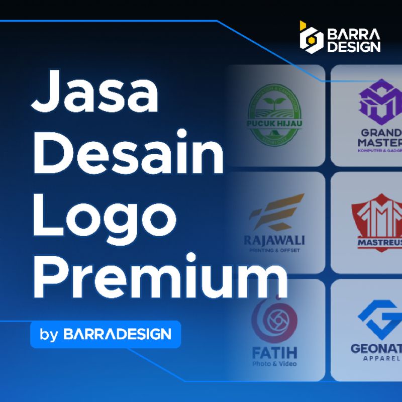 Jual JASA DESAIN LOGO PREMIUM & PROFESIONAL by BARRA DESIGN | Shopee ...