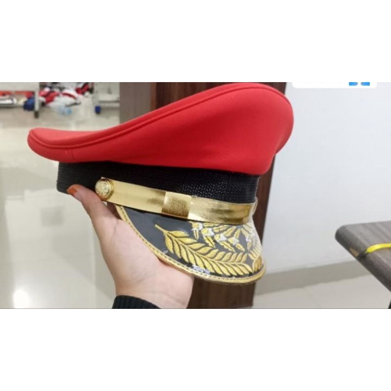 Jual TOPI PET PASKIBRA BIRU HITAM-MERAH HITAM-PUTIH | Shopee Indonesia