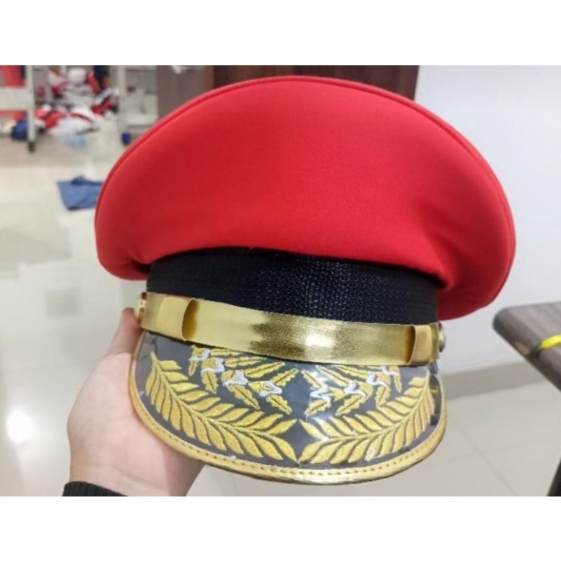 Jual TOPI PET PASKIBRA BIRU HITAM-MERAH HITAM-PUTIH | Shopee Indonesia