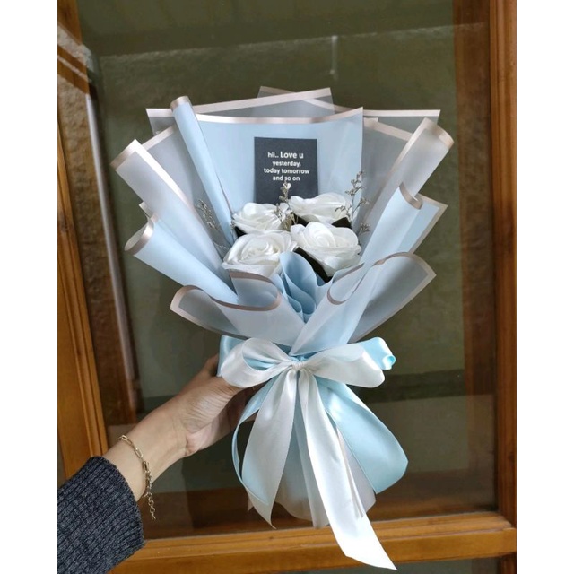 Jual Buket bunga 4 tangkai | Shopee Indonesia