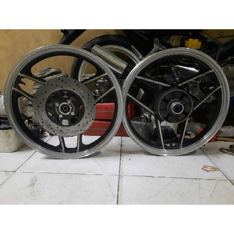 Jual velg hyosung ring 17 velg hyosung gf125 velg suzuki rgr150 ...