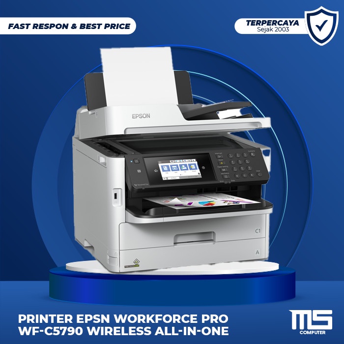 Jual Printer Epson Workforce Pro WF-C5790 Wireless All-In-One | Shopee ...