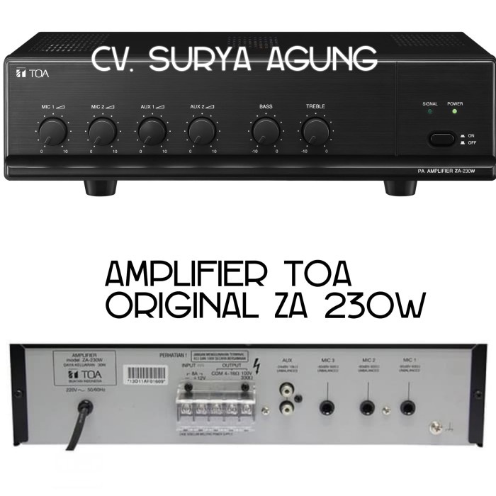 Jual Konektor Toa Za 230 W | Shopee Indonesia
