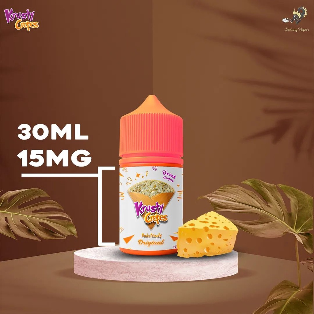 Jual [POD FRIENDLY 30ML 15MG] KRUSTY CREPES V1 POD FRIENDLY ORIGINAL ...