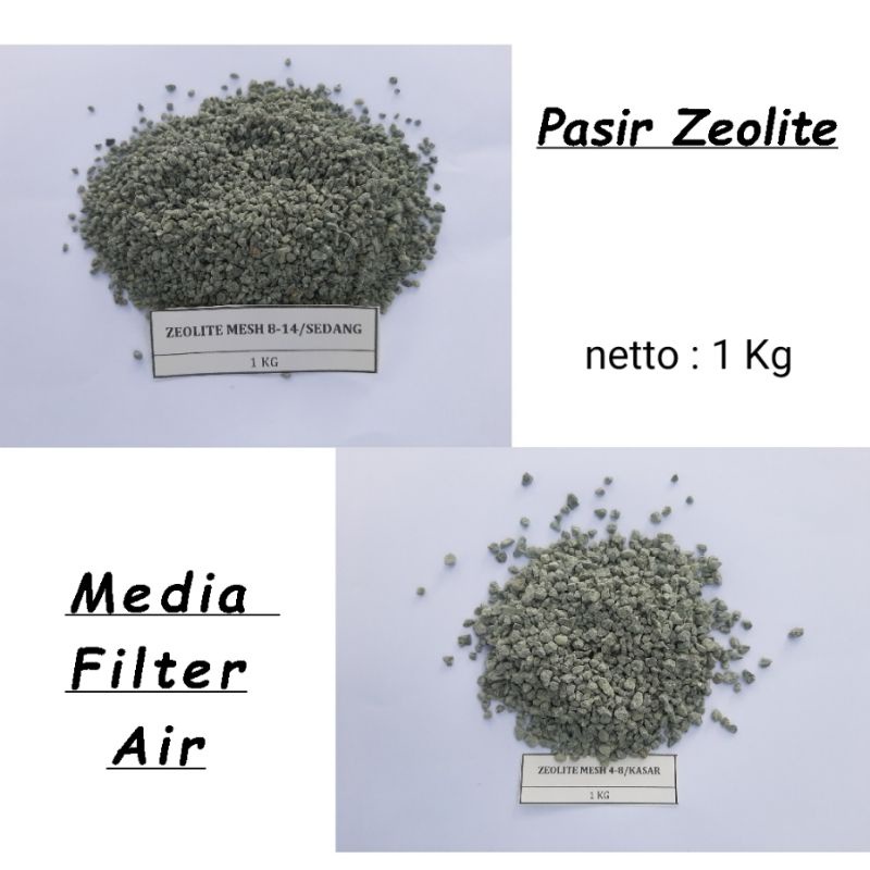 Jual Pasir Zeolite - zeolit - media filter air - 1 kg | Shopee Indonesia