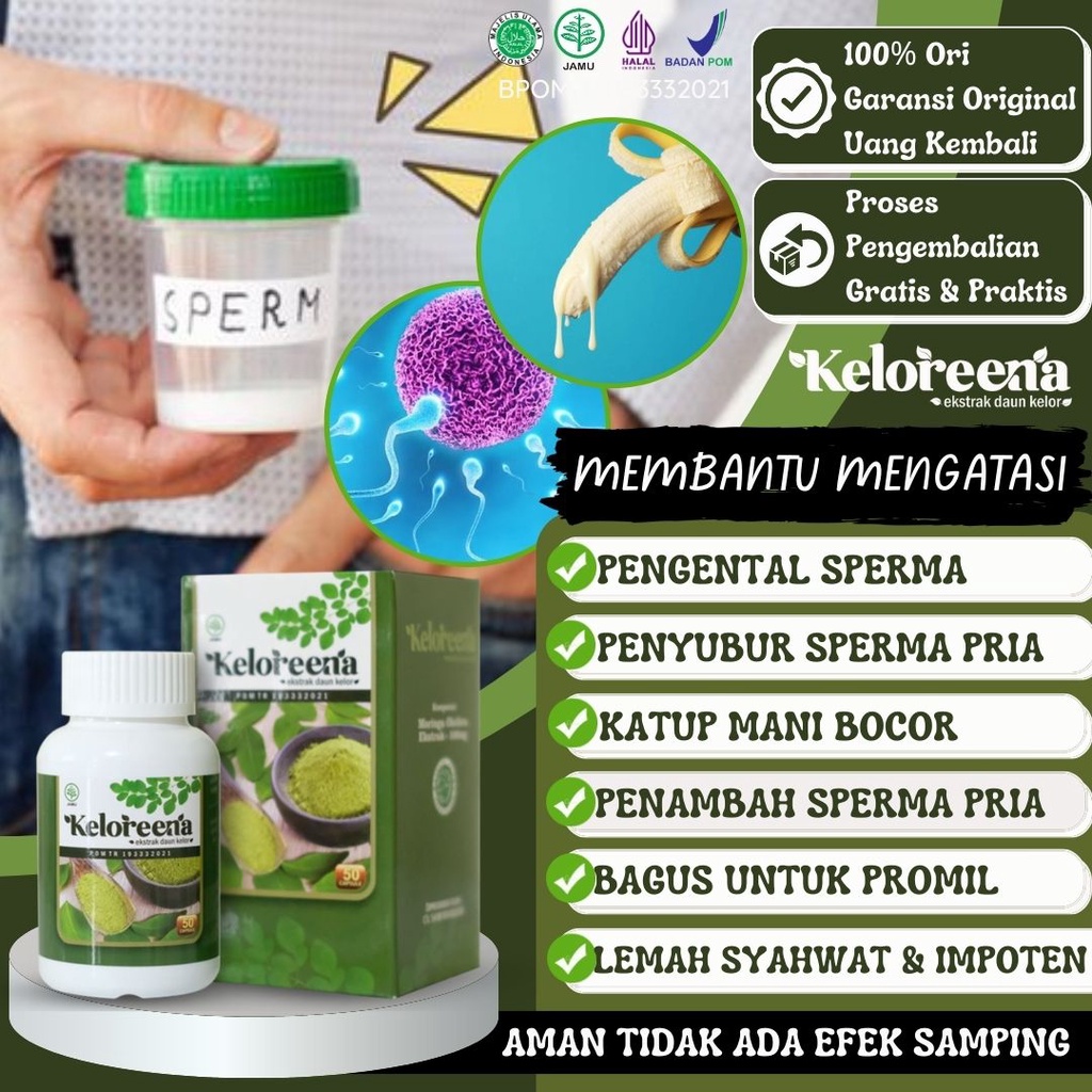 Jual Obat Pengental Mengentalkan Air Mani Encer Penyubur Sperma Pria ...