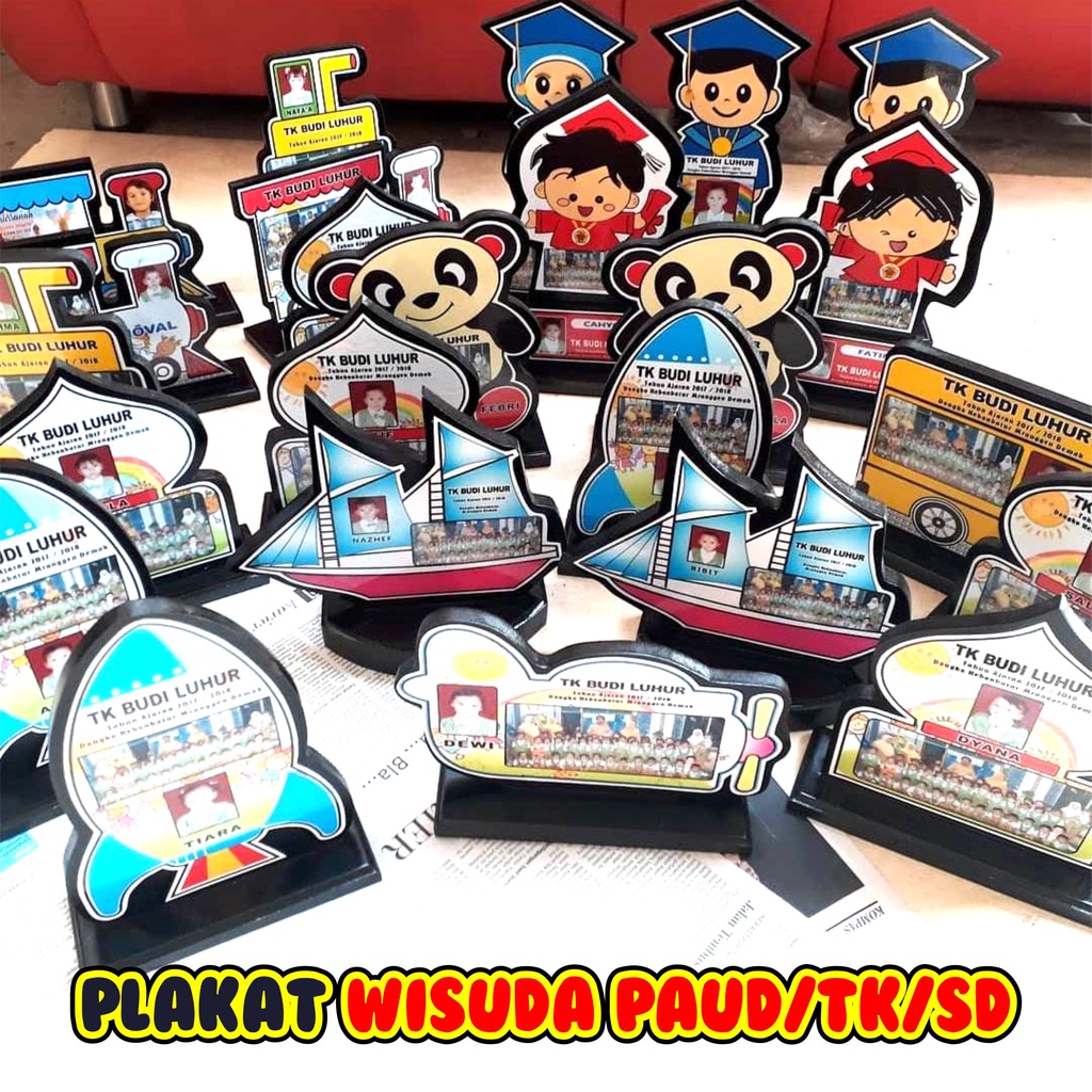 Jual PLAKAT WISUDA TK, PAUD, SD - SOUVENIR WISUDA, HADIAH KELULUSAN ...