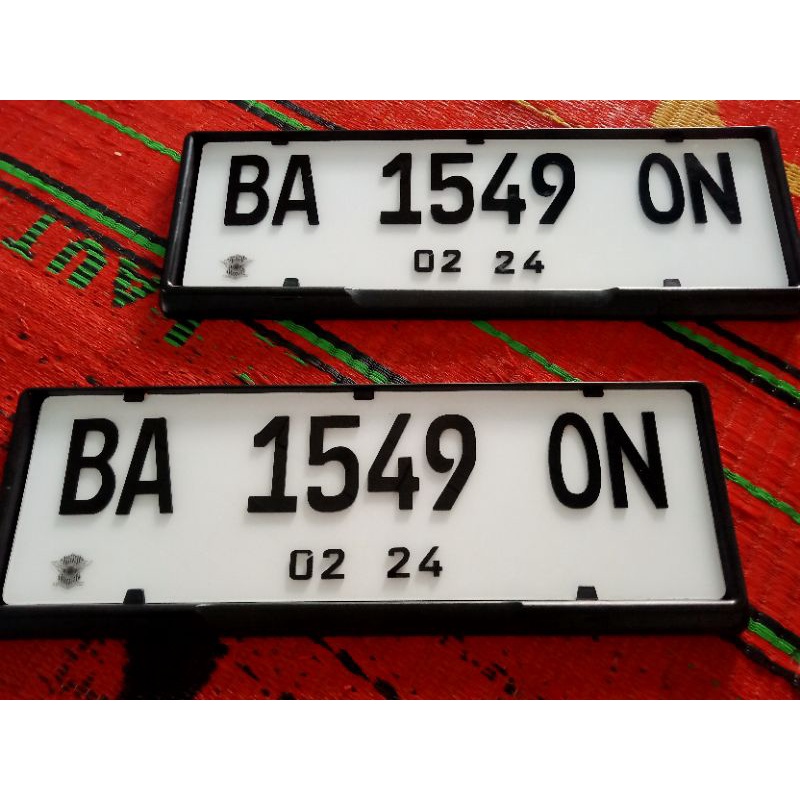 Jual Plat Timbul Akrilik Mobil by SENAYAN STICKER | Shopee Indonesia