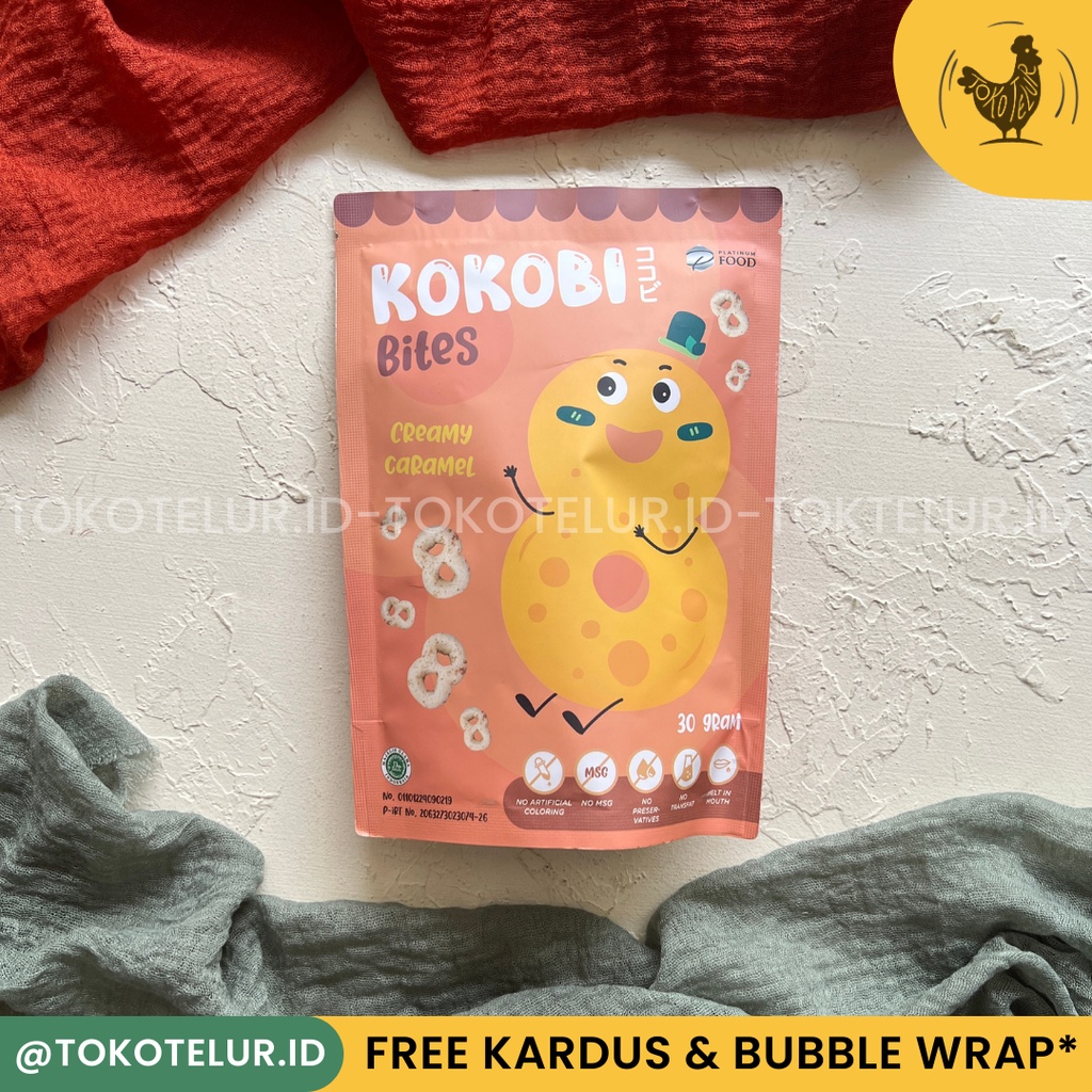 Jual KOKOBI BITES - Rice Puff Bites | Cemilan Snack Bayi Sehat HALAL NO ...