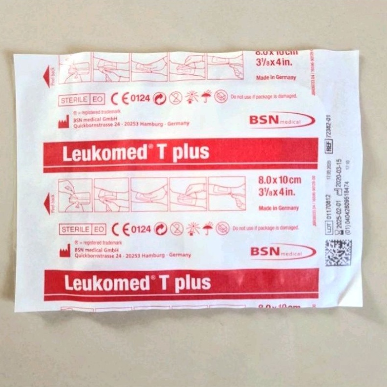 Jual Leukomed T Plus ORIGINAL 8x10cm Plester Luka Anti Air Leukomed 8 x ...