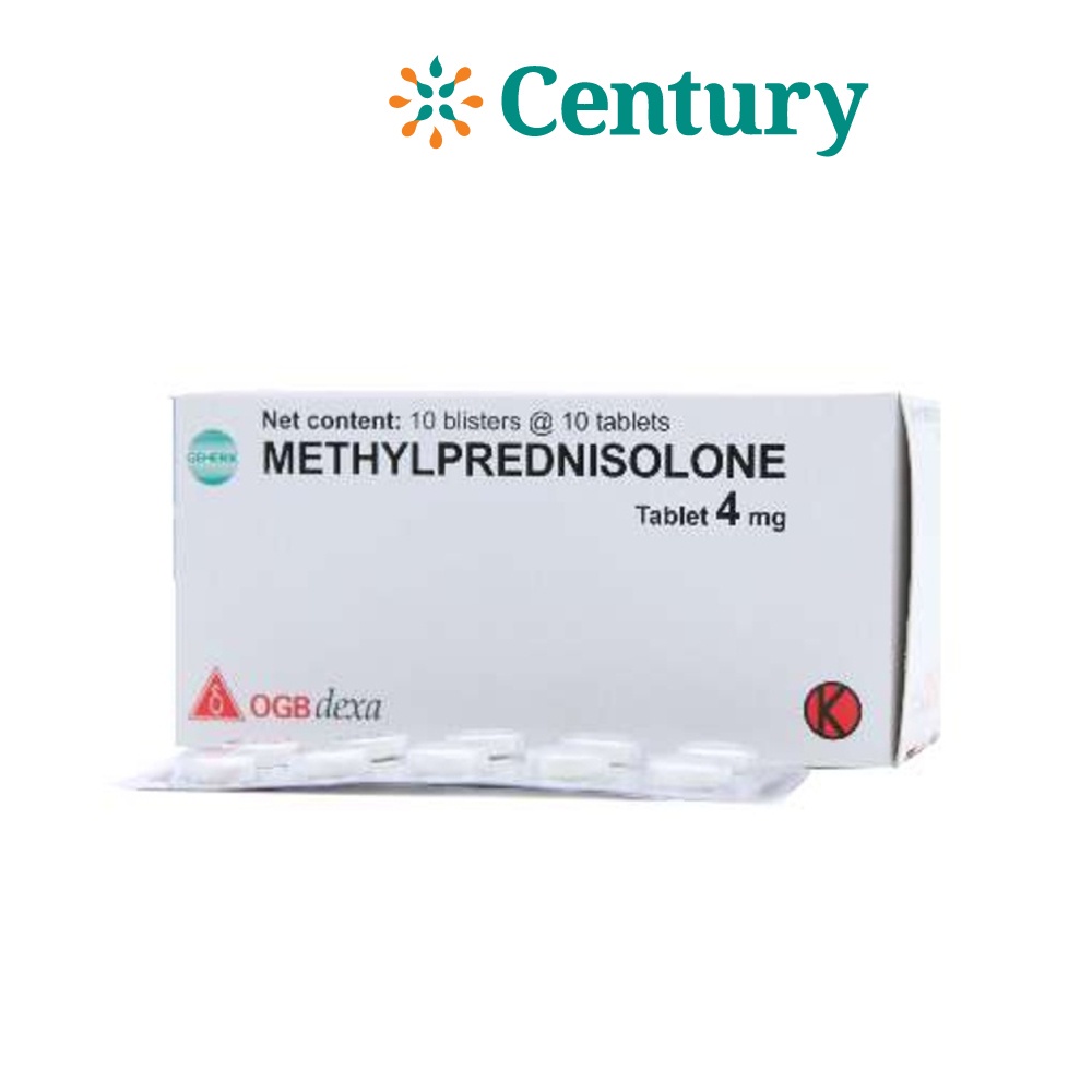 Jual METHYL PREDNISOLON [GEN] 4MG 1 STRIP 10 TAB /METHYLPREDNISOLONE ...