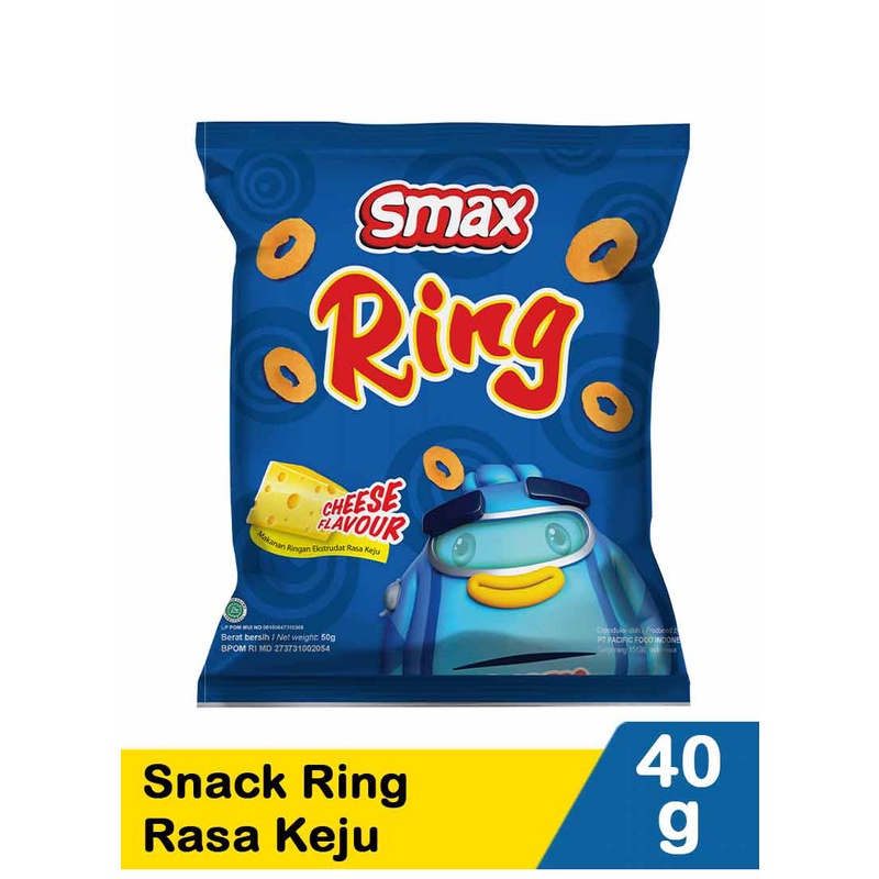 Jual Smax Snack Ring Rasa Keju / Cokelat 40gr | Shopee Indonesia