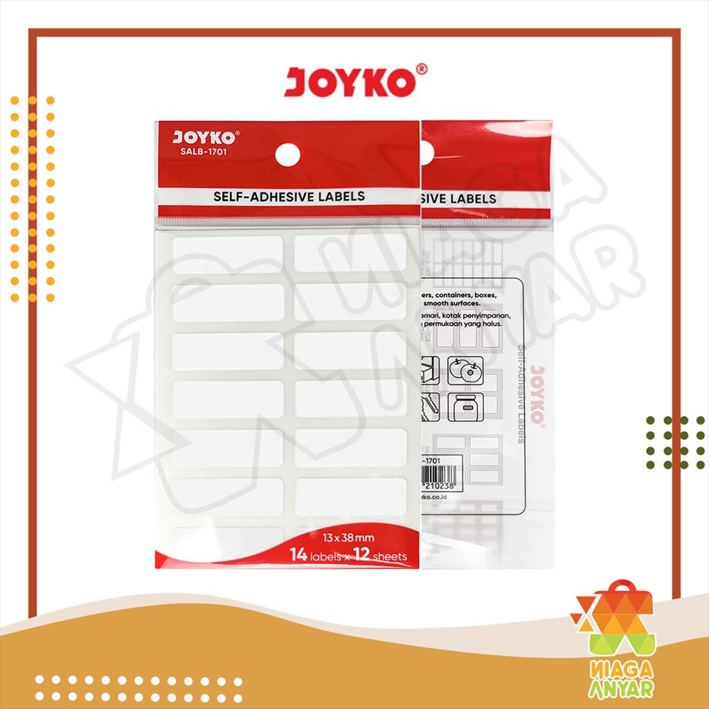 Jual NAS JOYKO Label Sticker Self Adhesive Labels SALB / Kertas Stiker ...