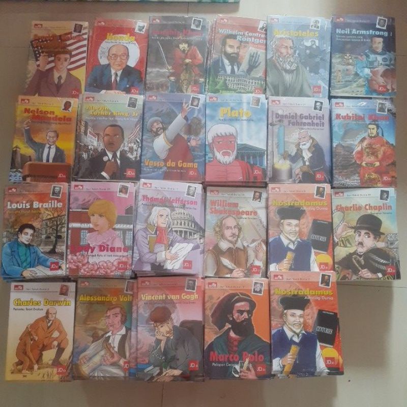 Jual Uni Komik - Komik Pendidikan Seri Tokoh Dunia | Shopee Indonesia
