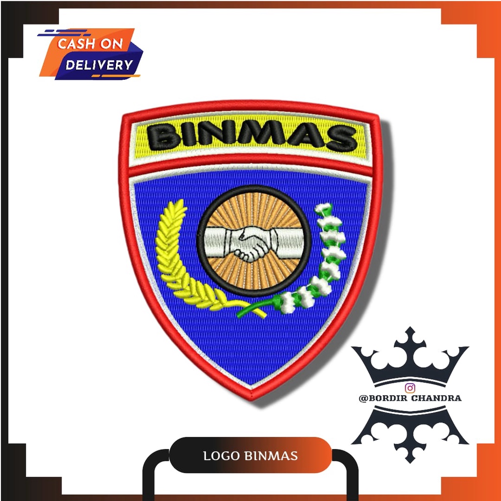Jual LOGO BORDIR BINMAS -RODA BIMAS-PIN BIMAS-TIMBUL - RATA 3D | Shopee ...