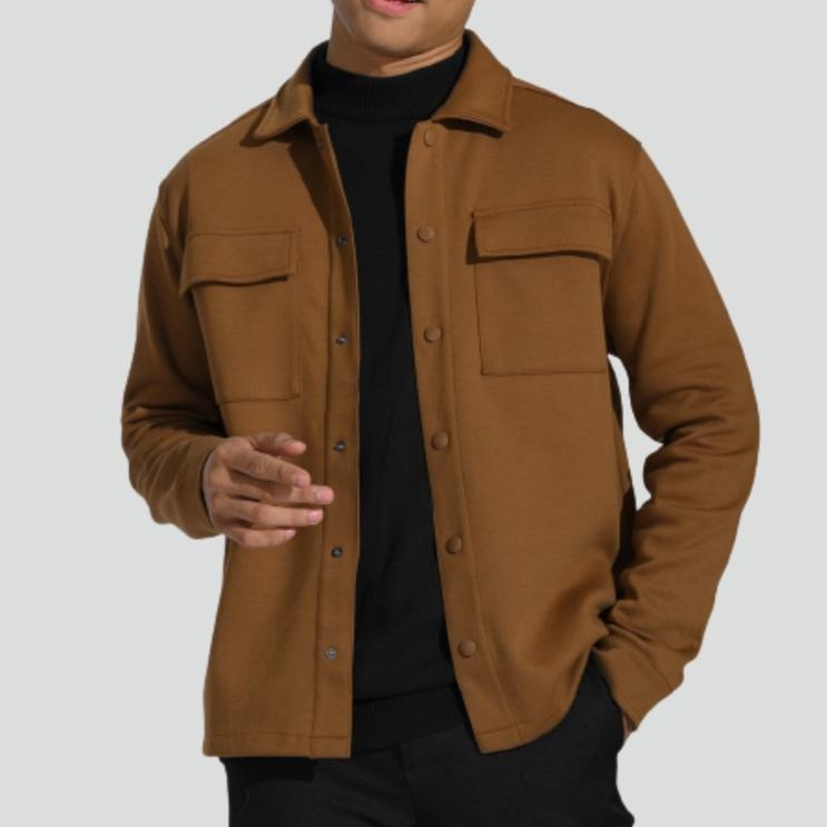 Jual SHACKET JACKET PLEECE / JAKET PRIA / JACKET KEMEJA PREMIUM ...