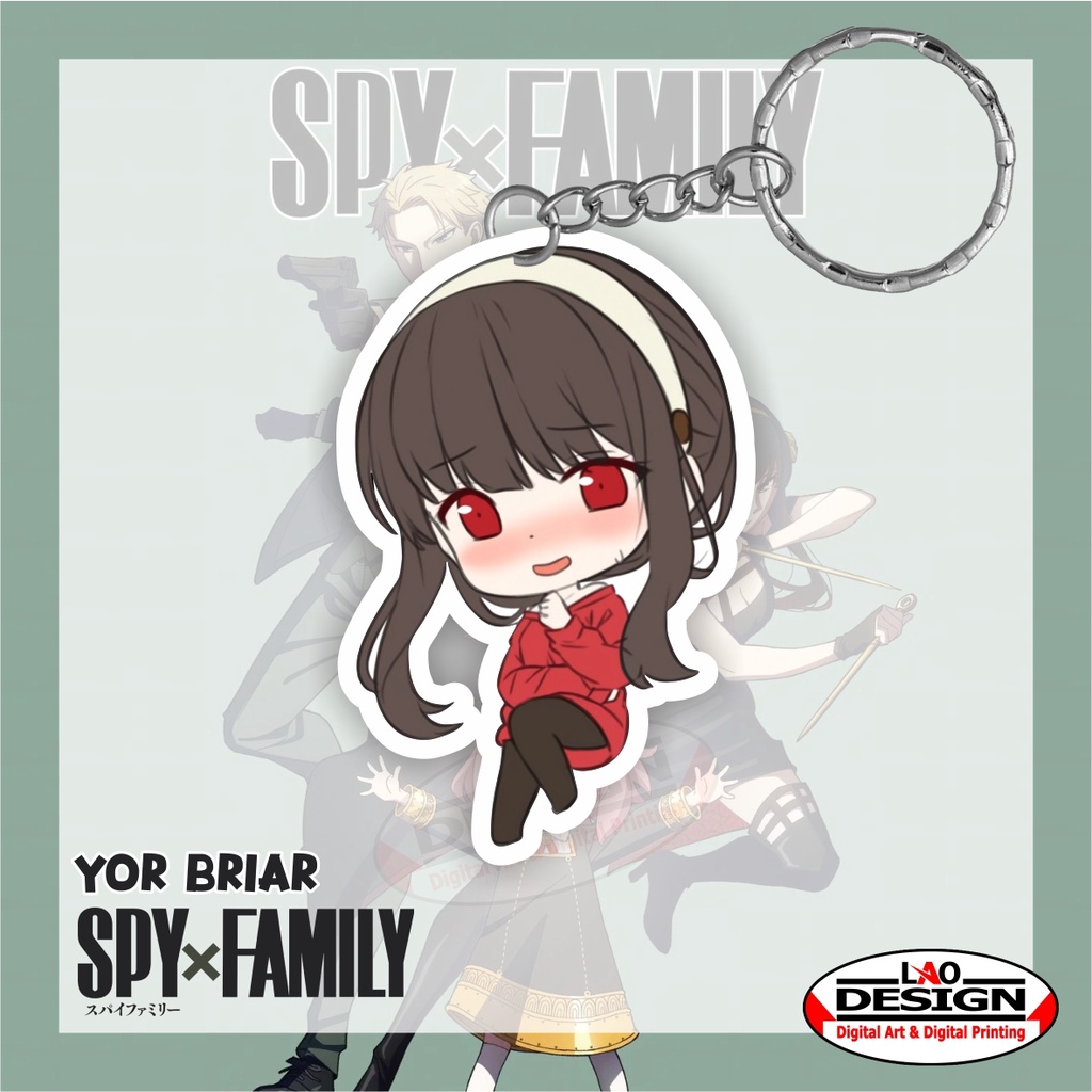 Jual Gantungan Kunci YOR BRIAR Spy X Family - Gantungan Kunci Spy x ...