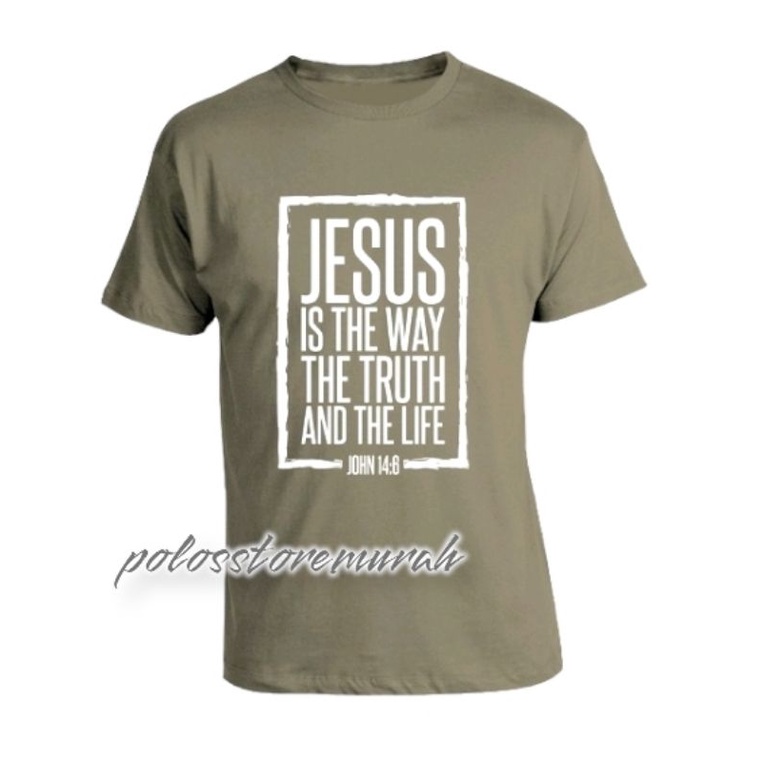 Jual KAOS ROHANI KRISTEN / KAOS ROHANI PRIA WANITA / KAOS ROHANI ...