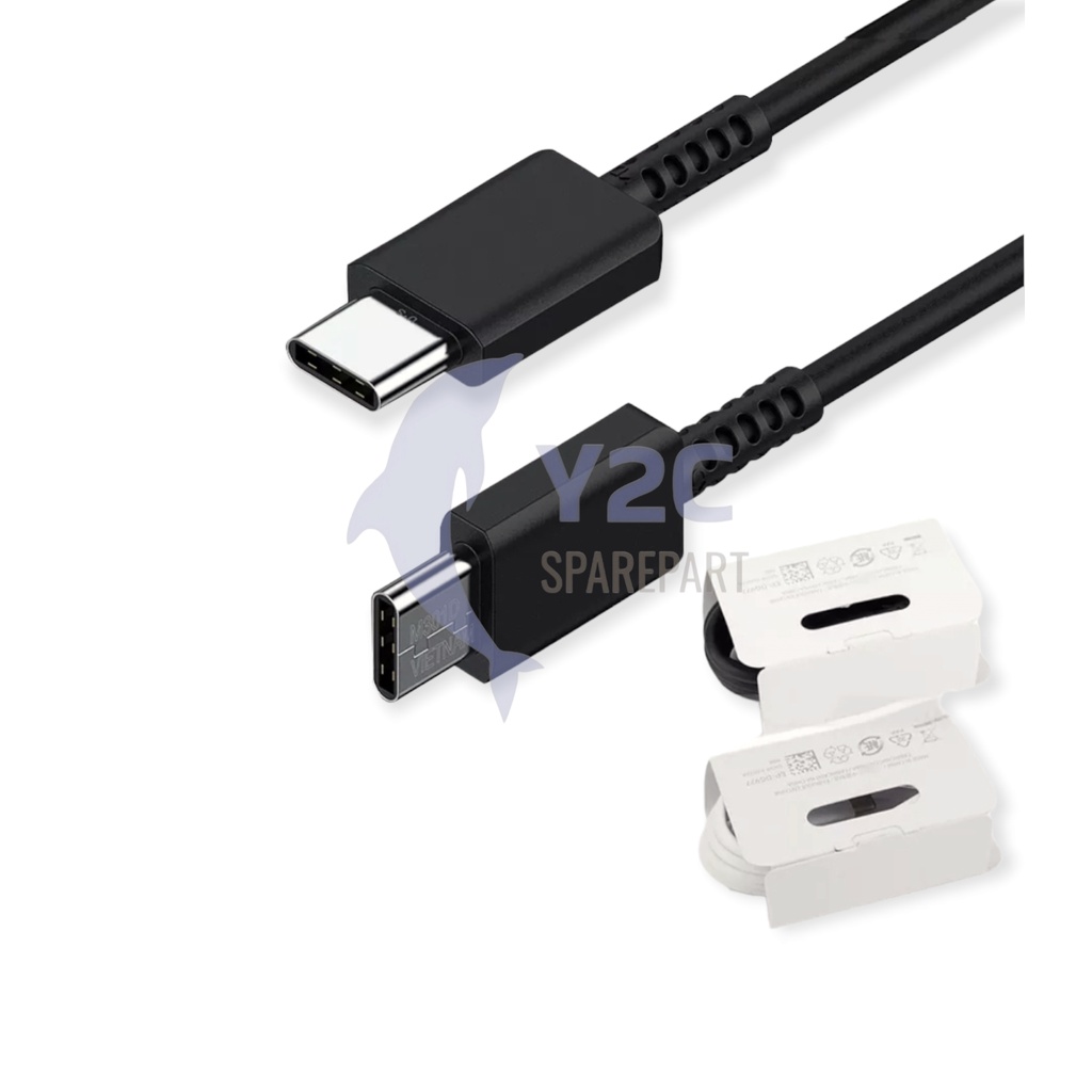 Jual KABEL DATA SAMSUNG GALAXY NOTE 10 COLOKAN TYPE C KE TYPE C FAST ...