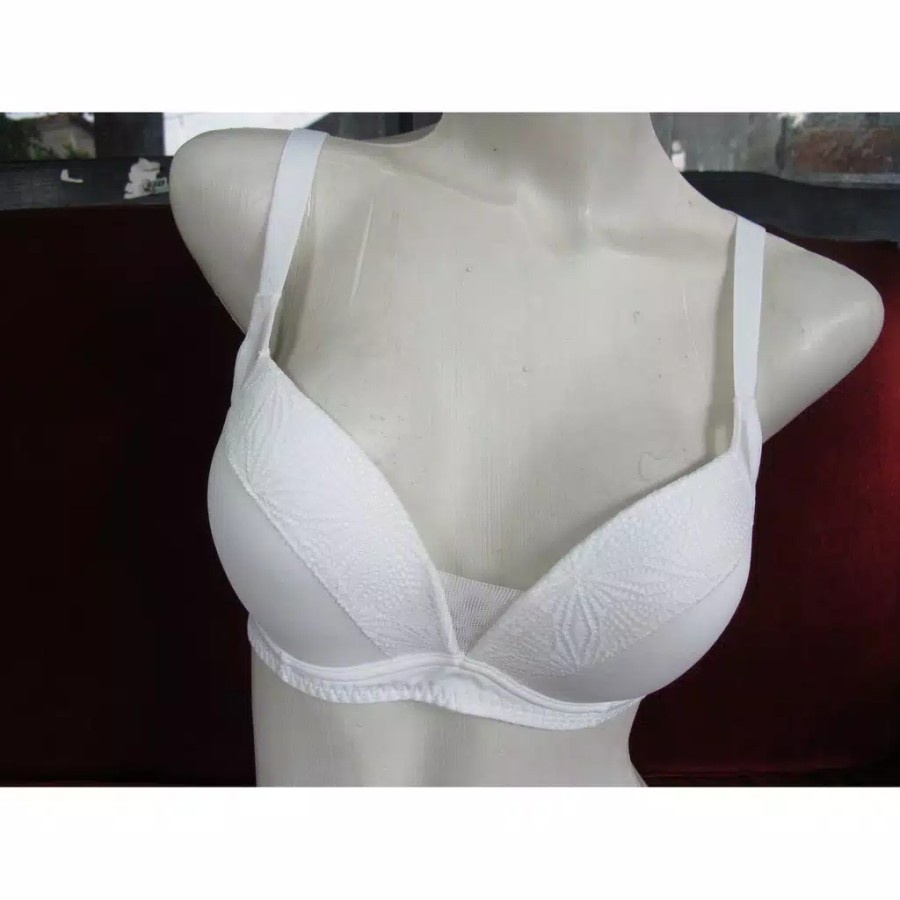 Jual BRA / BRA SET / PANTY ROSEBUD BY VIVIEN BRA LACE TANPA KAWAT PUSH UP BRA SIZE 34A (A75) 34B ...